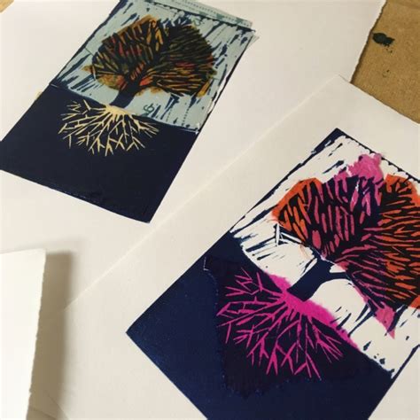 Linocut Printmaking Cardiff Print Workshop