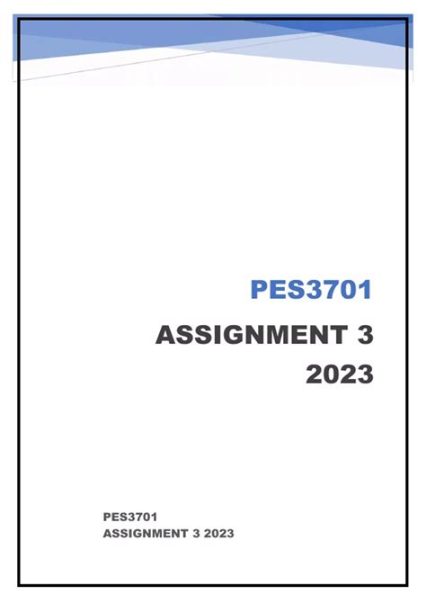 bpt1501 assignment 3 semester 2 2023 physical education and sports