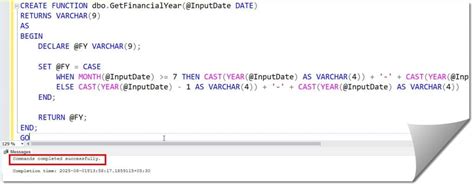 Get Financial Year From Current Date In Sql Server Sql Server Guides