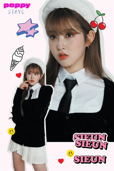 Stayc Japan Debut Single Poppy Sieun Concept Photo R Kpop