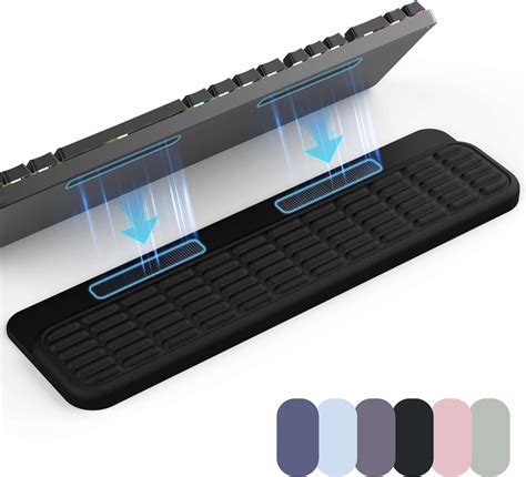 Amazon Com Mekass Keyboard Wrist Rest With Stickers Memory Foam Computer Wrist Support Pad