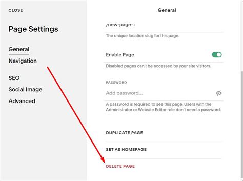 How To Delete A Page In Squarespace Other Tips Elfsight Community