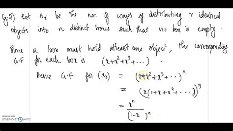 COMBINATORICS LECTURE 55 MS YouTube