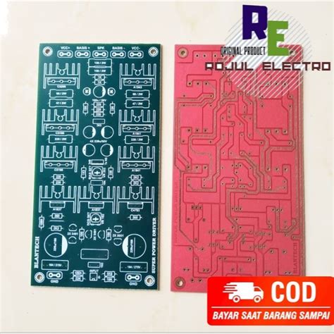 Jual Pcb Driver Uvj B3 Pertinak Shopee Indonesia