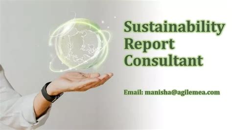Ppt Consultant For Sustainability Reports Agile Advisors Powerpoint