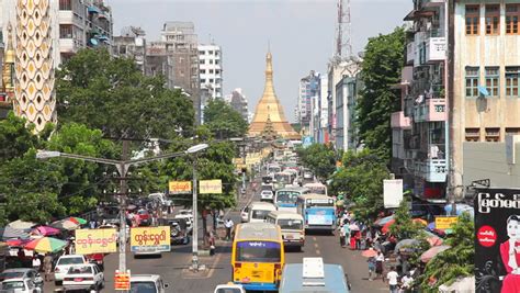 Myanmar Capital City Yangonthe Capital City In Myanmar Youtube
