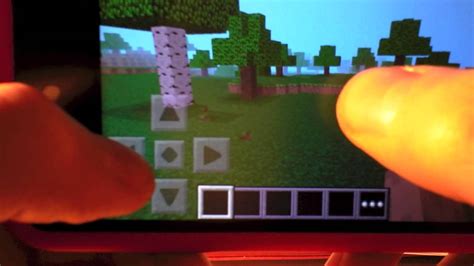 Basic Controls Tutorial Minecraft Pe Pocket Edition Youtube
