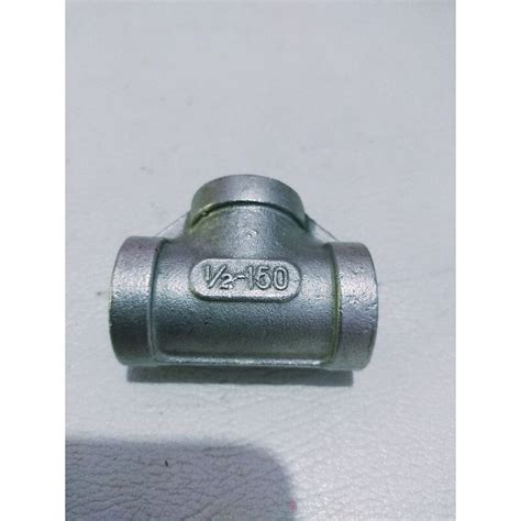 Jual Tee Stainless Stel 304 Ukuran 12 Inch Shopee Indonesia