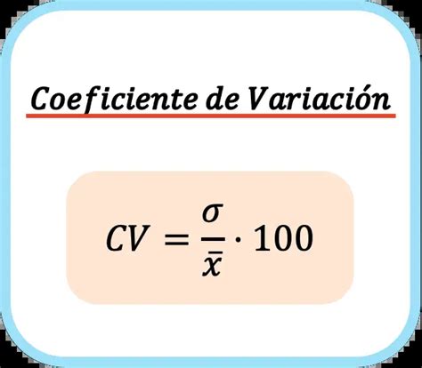 Coefficient De Variation Quest Ce Que Cest Formule Calculateur