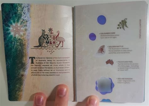Pages Of The New And Beautiful Australian R Series Passport R