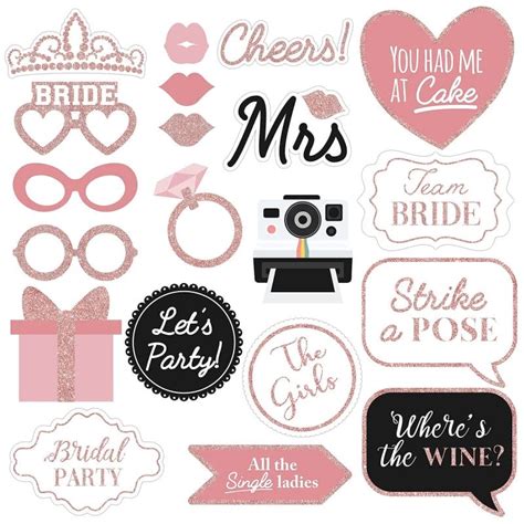 Fully Assembeled Wedding Photo Booth Props For Wedding Party