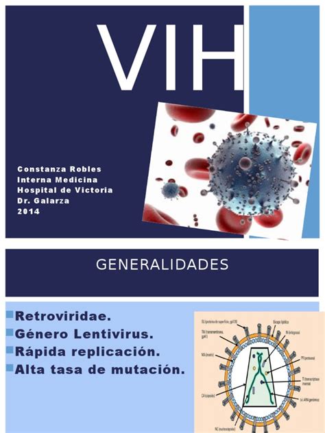 Vih Etiologia Diagnostico Tratamiento Vihsida Elisa
