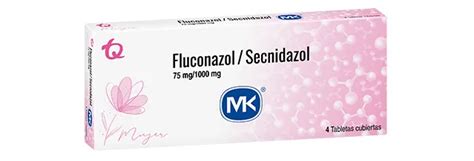 Fluconazol Secnidazol Mk® Tabletas Vademécum De Medicamentos Mk