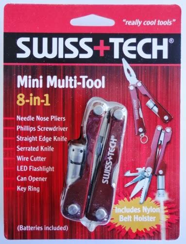 SKL DIY Uptown Swiss Tech Mini Multi Tool 8 In 1 C W Nylon Belt Holster RM 69 Only