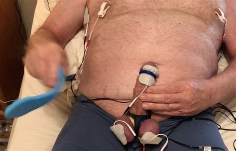 Elvis Enjoys An Estim Hands Free Orgasm While Zapping His Nipples And