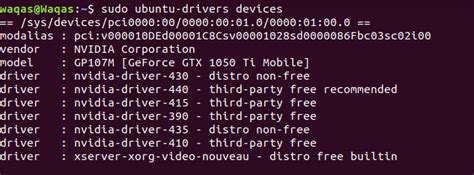 1404 Properly Installing Nvidia Geforce Gtx 1050ti Drivers On Ubuntu 18043 Lts Ask Ubuntu
