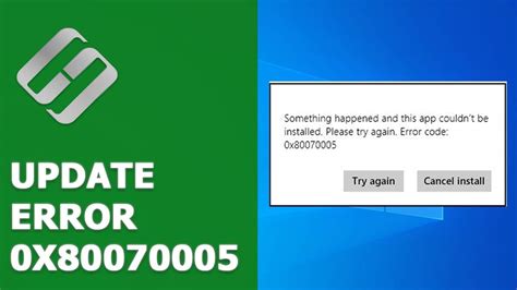 Windows Error 0x80070005 What You Can Do Practical Tips