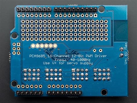 Adafruit 16 Kanaals 12 Bit Pwm Servo Shield I2c Interface