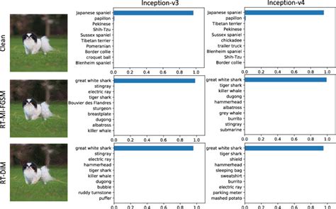 The Classification Of A Clean Image And Corresponding Adversarial Download Scientific Diagram