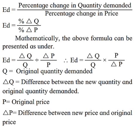 Imaduddin Educare Elasticity Of Demand Class 12 Notes Maharashtra Board Hsc Easy Notes