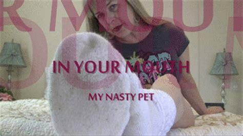 In Your Mouth Leather N Lace Clips4sale