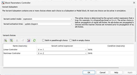 Variant Inline Components
