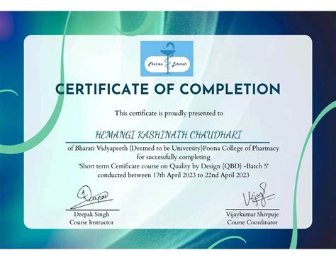 Hemangi Chaudhari On Linkedin Hello Everyone Glad To Share That I