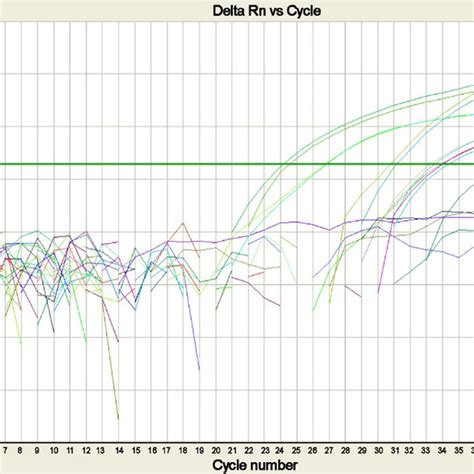 Real Time Pcr Amplification Plot For The Search Of Plasmodia Dna In Download Scientific Diagram