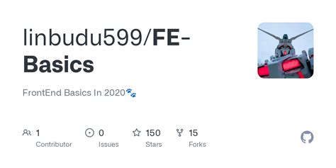 Github Linbudu599fe Basics Frontend Basics In 2020🐾