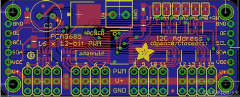 Pca9685介绍与分析（从led控制到舵机控制） Csdn博客
