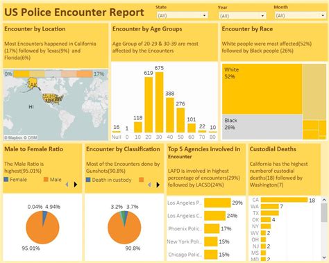 Datafam Dataanalytics Datavisualization Tableaudashboard Policeencounters