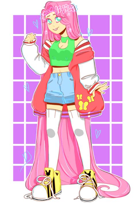 Human Fluttershy On Tumblr