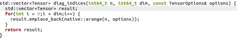 Error Conversion From Std Vector To Non Scalar Type At Tensor Requested Issue