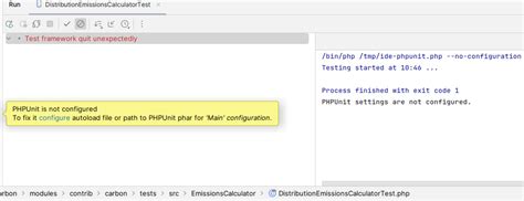 Php Phpstorm Is Not Applying Default Phpunit Configuration Stack Overflow