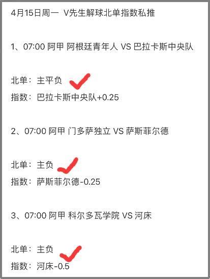 16日v先生：阿甲3场全红！另收一组3中2！公推擒比分！亚冠阿尔艾因vs利雅得新月 天天盈球