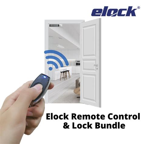 Elock Em Lock Bundle With Access Control Remote Control 600lbs [diy] Shopee Malaysia