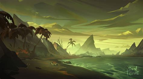 Lighting And Mood Exploration Sea Of Thieves Artur Zima Sea Of