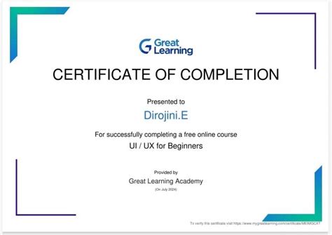🌟ui Ux User Interface And User Experience Certification🌟 I Am