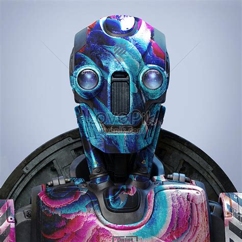 3d 로봇의 현실적인 그림 사진 무료 다운로드 Lovepik