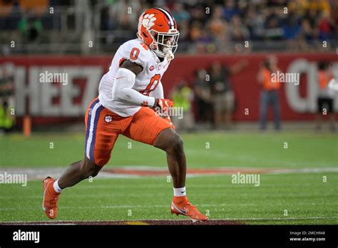 Clemson Linebacker Barrett Carter 0 Follows A Play During The First