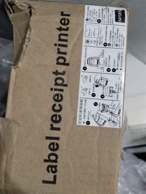 Label Receipt Printer Computers Tech Printers Scanners Copiers On Carousell