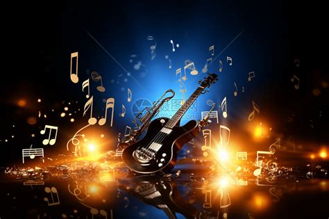 艺术乐器和音符图片素材 正版创意图片600451704 摄图网