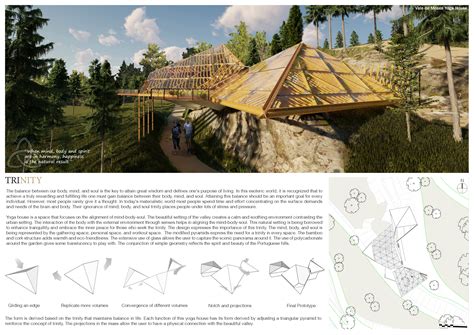 Architecture Project Pyramidal Structure Embracing Cork And Bamboo