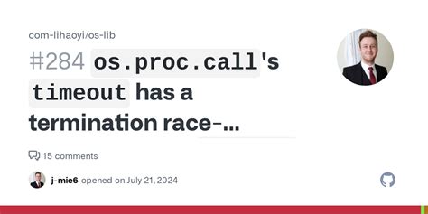 `os proc call` s `timeout` has a termination race condition from `sigterm` and `sigkill` · issue