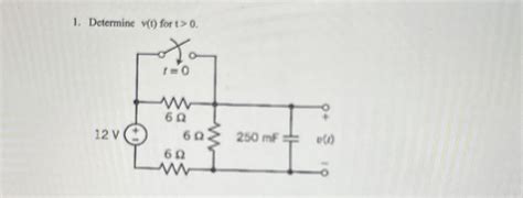 Solved Determine V T For T Find Vth And Isc To Get Rth Chegg Com