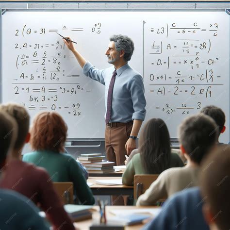 Premium Photo Teacher Explain Education In Class Celebrate Teacher Day