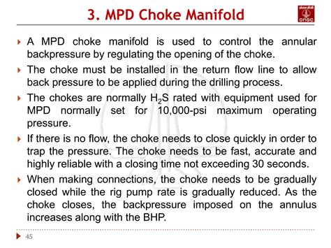 Managed Pressure Drilling Presentation Pptx
