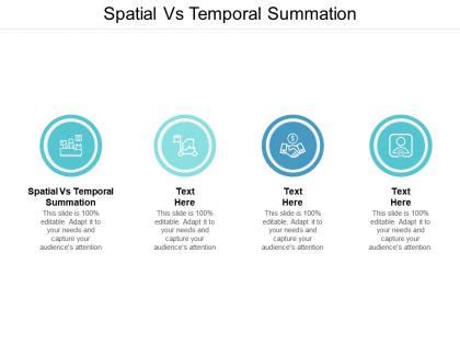 Spatial Summation Vs Temporal Summation PowerPoint Presentation And Slides SlideTeam