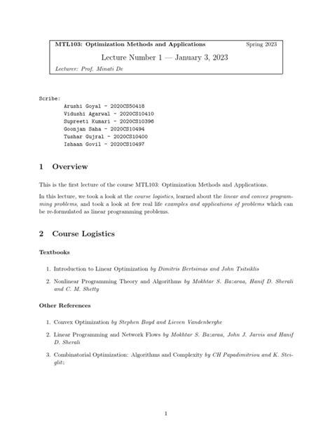 Lecture 1 Pdf Science And Mathematics Computers