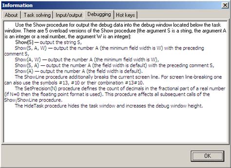 Programming Taskbook